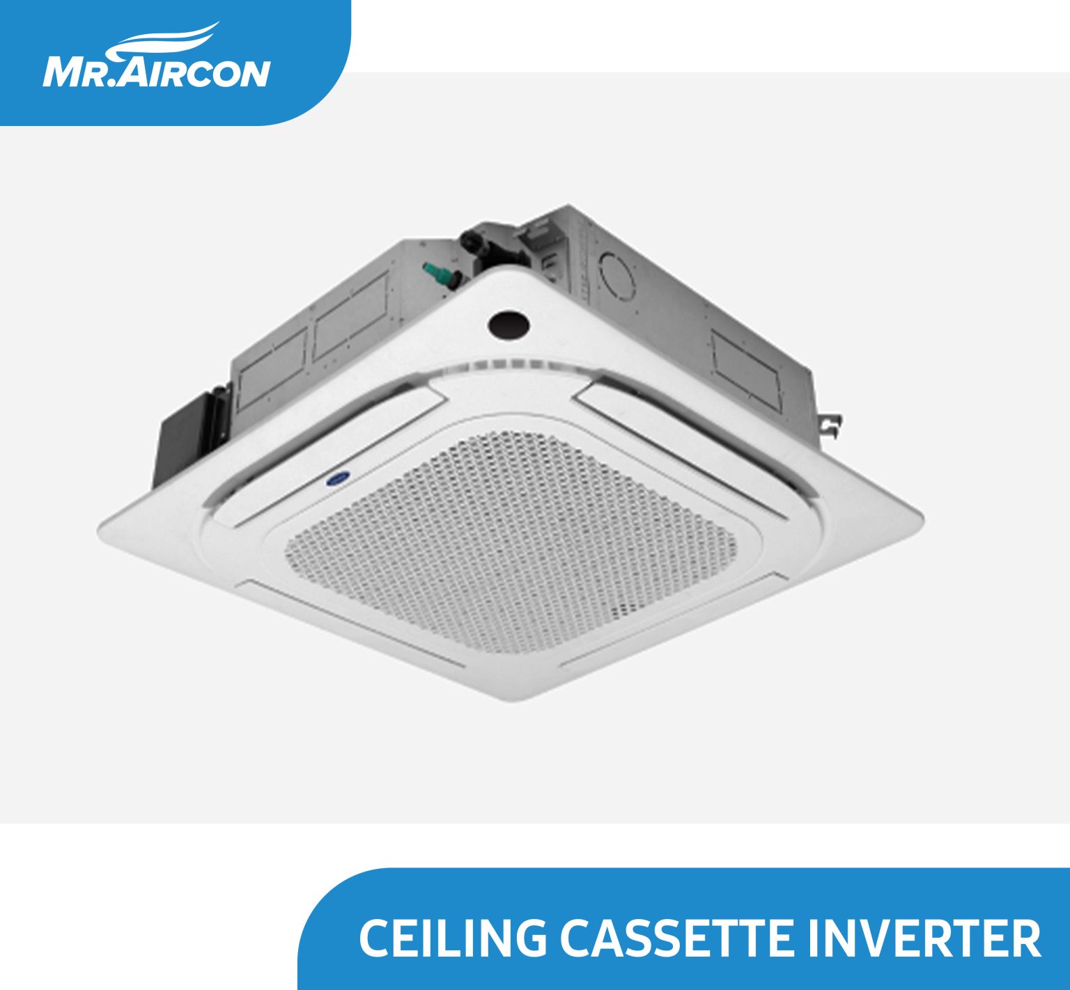 Carrier Optima Cassette Inverter Aircon 4.0HP-6.0HP – Mr. Aircon PH