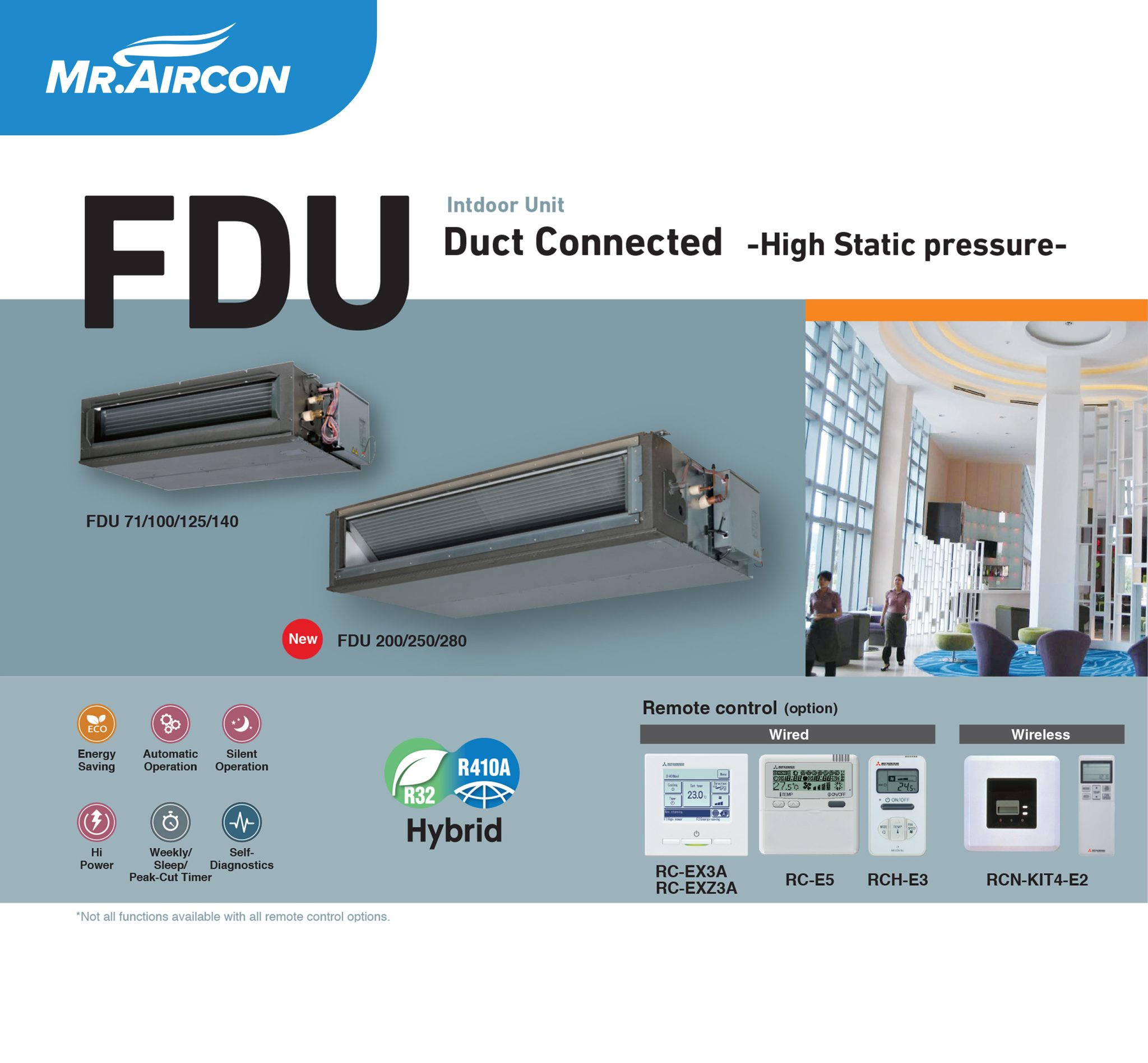 Mitsubishi Cealing Concealed High Static Aircon – Mr. Aircon PH