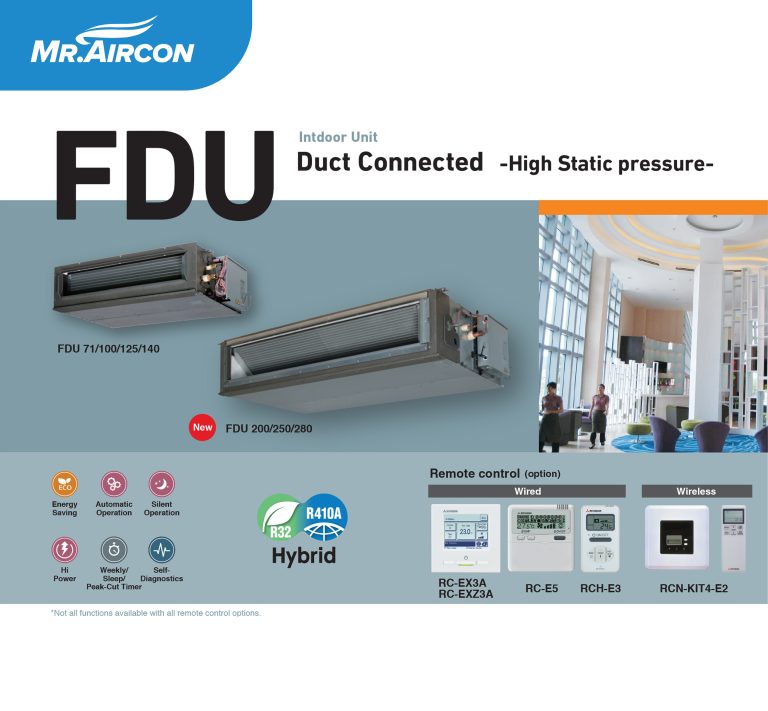 Mitsubishi Cealing Concealed High Static Aircon – Mr. Aircon PH