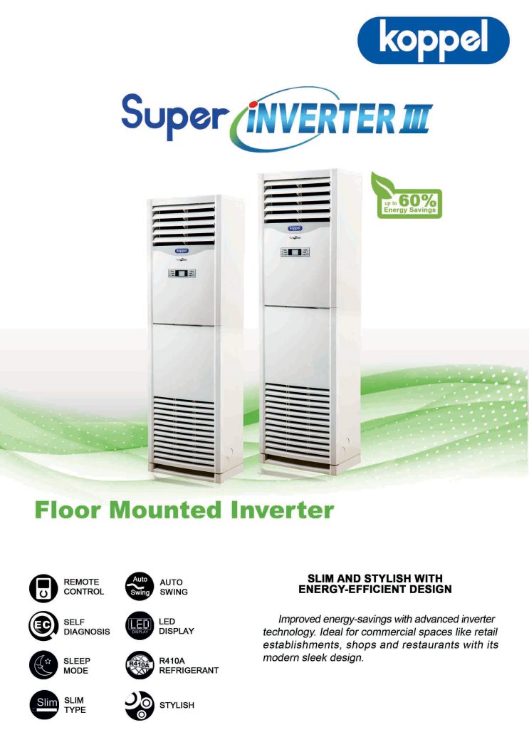 Koppel Floor Mounted Inverter Aircon – Mr. Aircon PH
