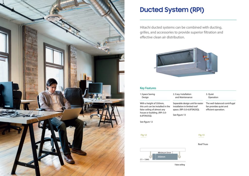 Hitachi Ceiling Concealed Duct Type Aircon 0.8-10HP – Mr. Aircon PH