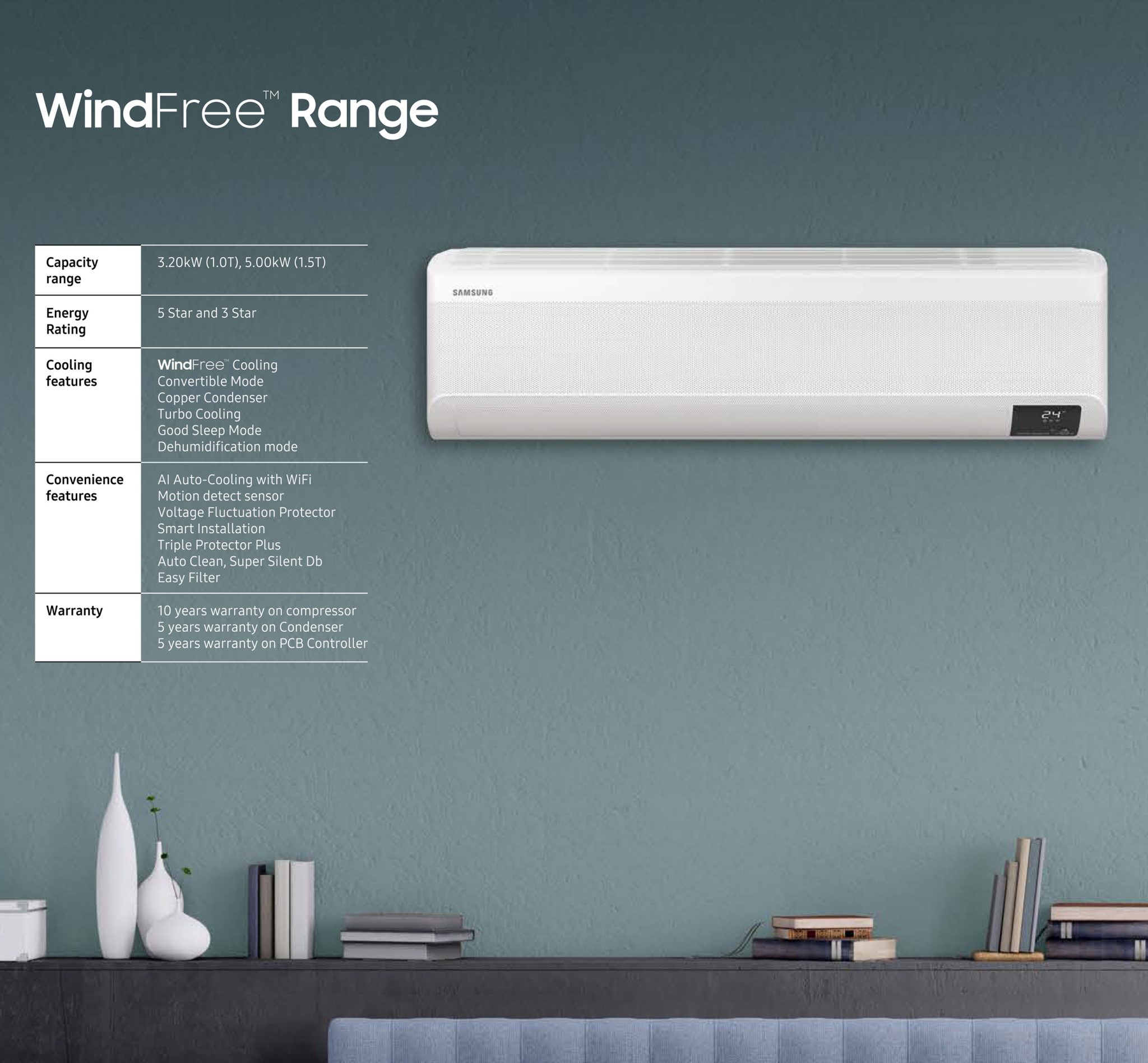 Samsung Split Windfree Premium Inverter Wall Mount Aircon – Mr. Aircon PH